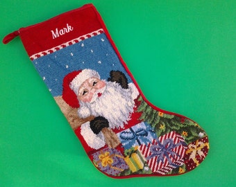 Needlepoint stocking | Etsy