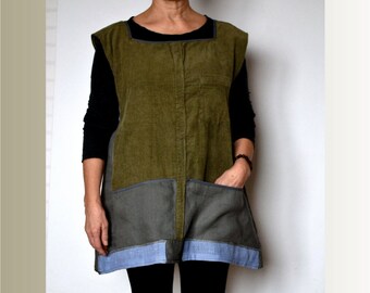 Patchwork tunic | Etsy