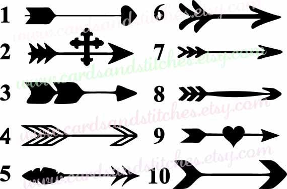 Arrow Stencil Decorative Stencils Stencils Art Stencils