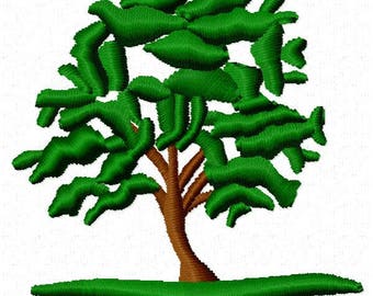 Tree embroidery | Etsy