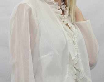 Ruffle jacket | Etsy
