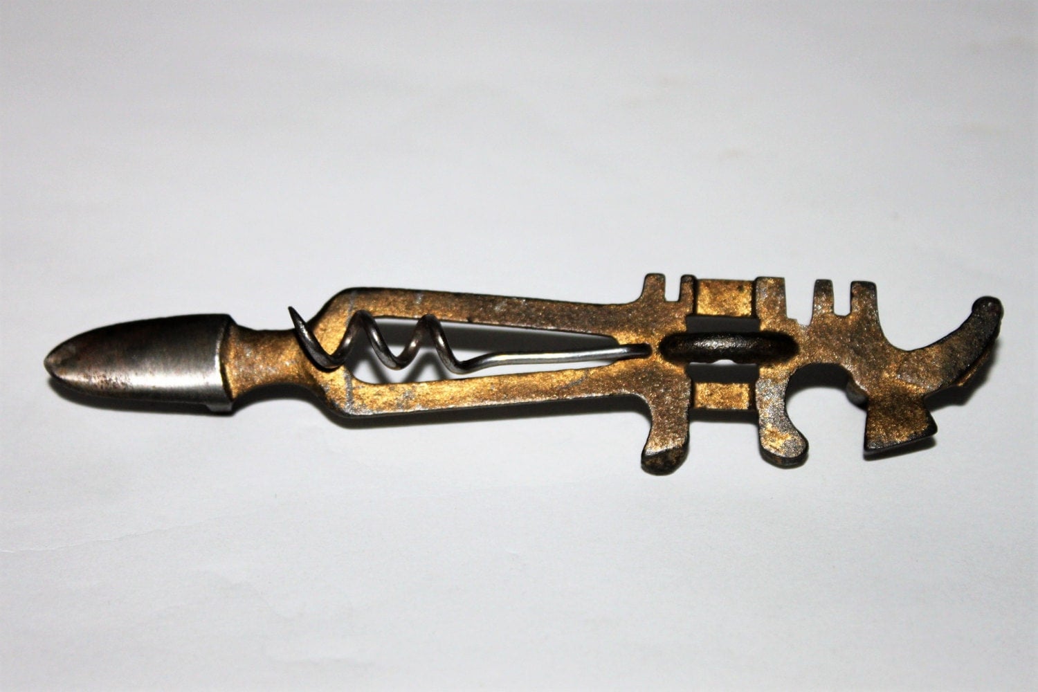 Antique 1880s Multi Tool, Glazers Tool with Corkscrew and Glass Cutter ...