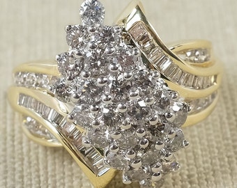 Waterfall ring | Etsy