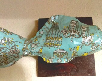 Paper mache fish | Etsy