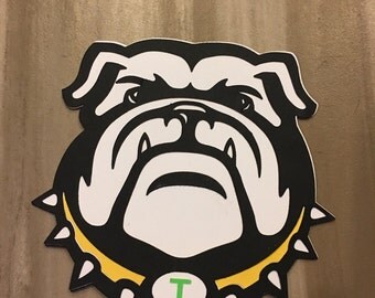 Bulldog cake topper | Etsy