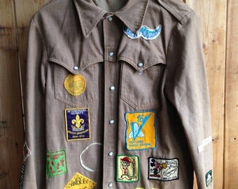 Boy scouts jacket | Etsy