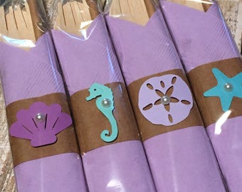 Mermaid napkins | Etsy