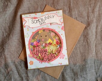 Bunny pun card | Etsy