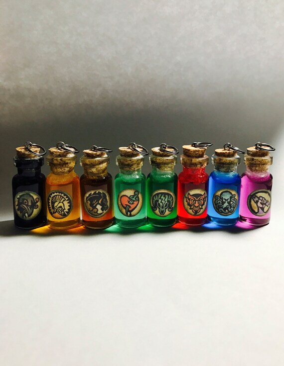 BioShock Infinite inspired Vigor Necklaces by EmeraldProphecy