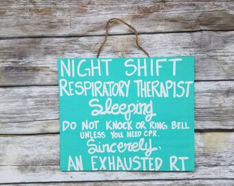Night shift sign | Etsy