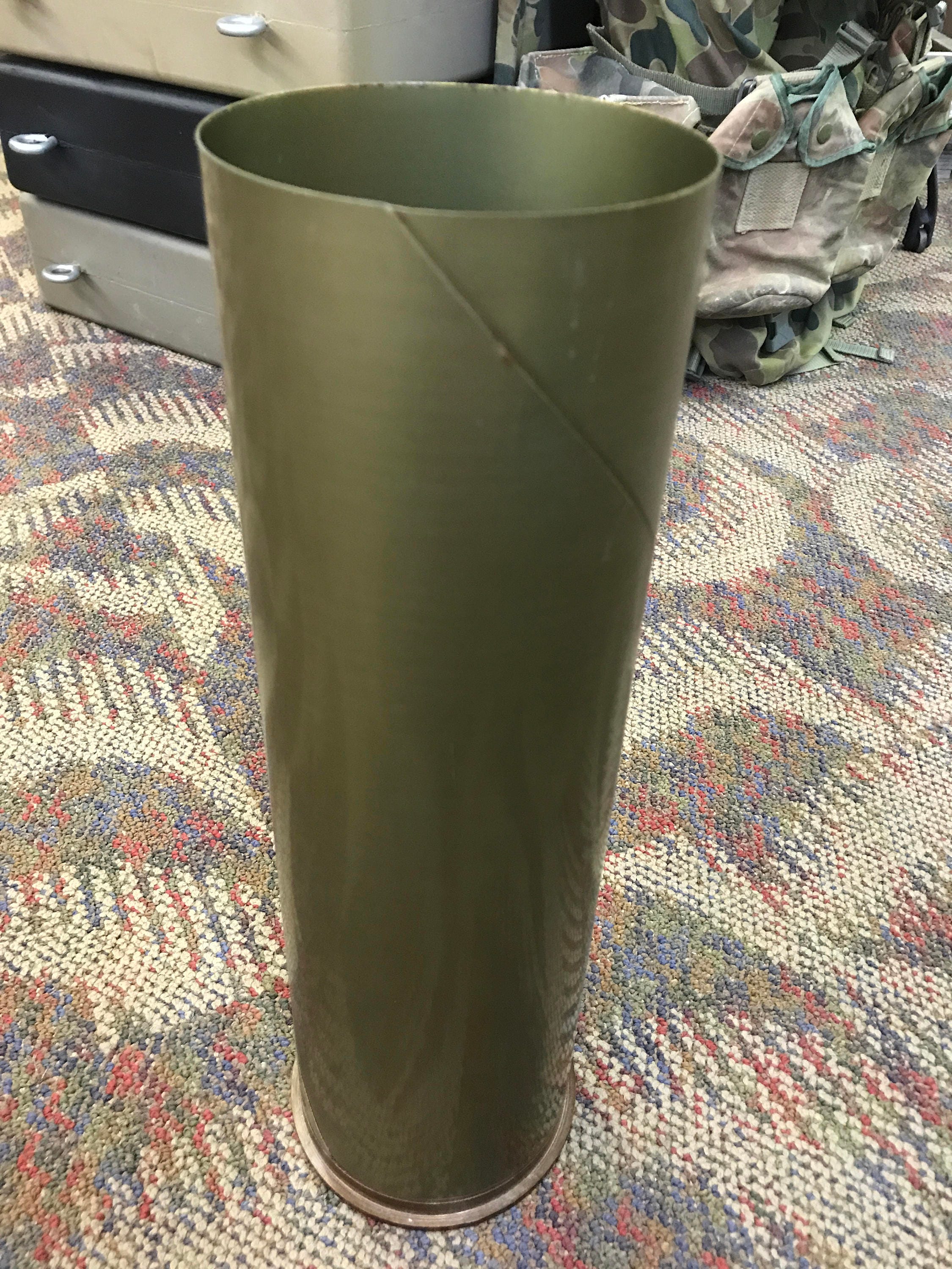 105MM HOWITZER ARTILLERY Shell Casing Vietnam War Era