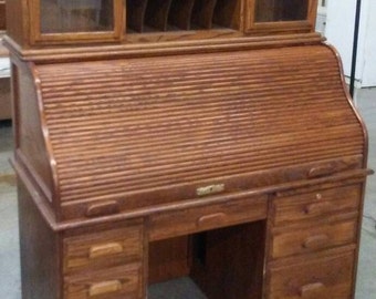 Roll top desk | Etsy