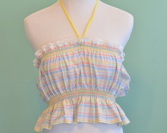 Hippie halter top | Etsy