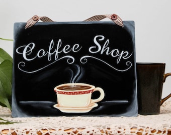 Coffee chalkboard | Etsy