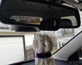 Car mirror ornament | Etsy