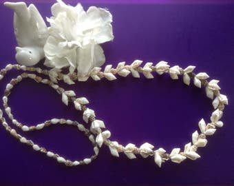 Sea shell necklace | Etsy