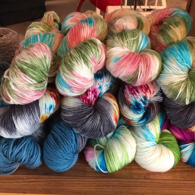 Crystalskye's Hand Dyed by CrystalskyesHandDyed on Etsy