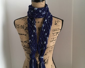 Items similar to Red White and Blue - Braided Ribbon Barrettes on Etsy