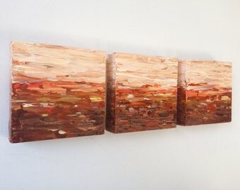 Landscape triptych | Etsy