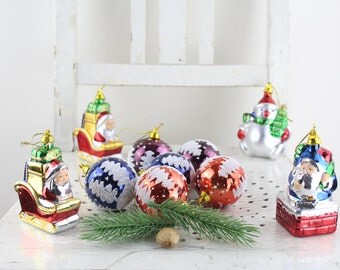 Christmas tree balls | Etsy