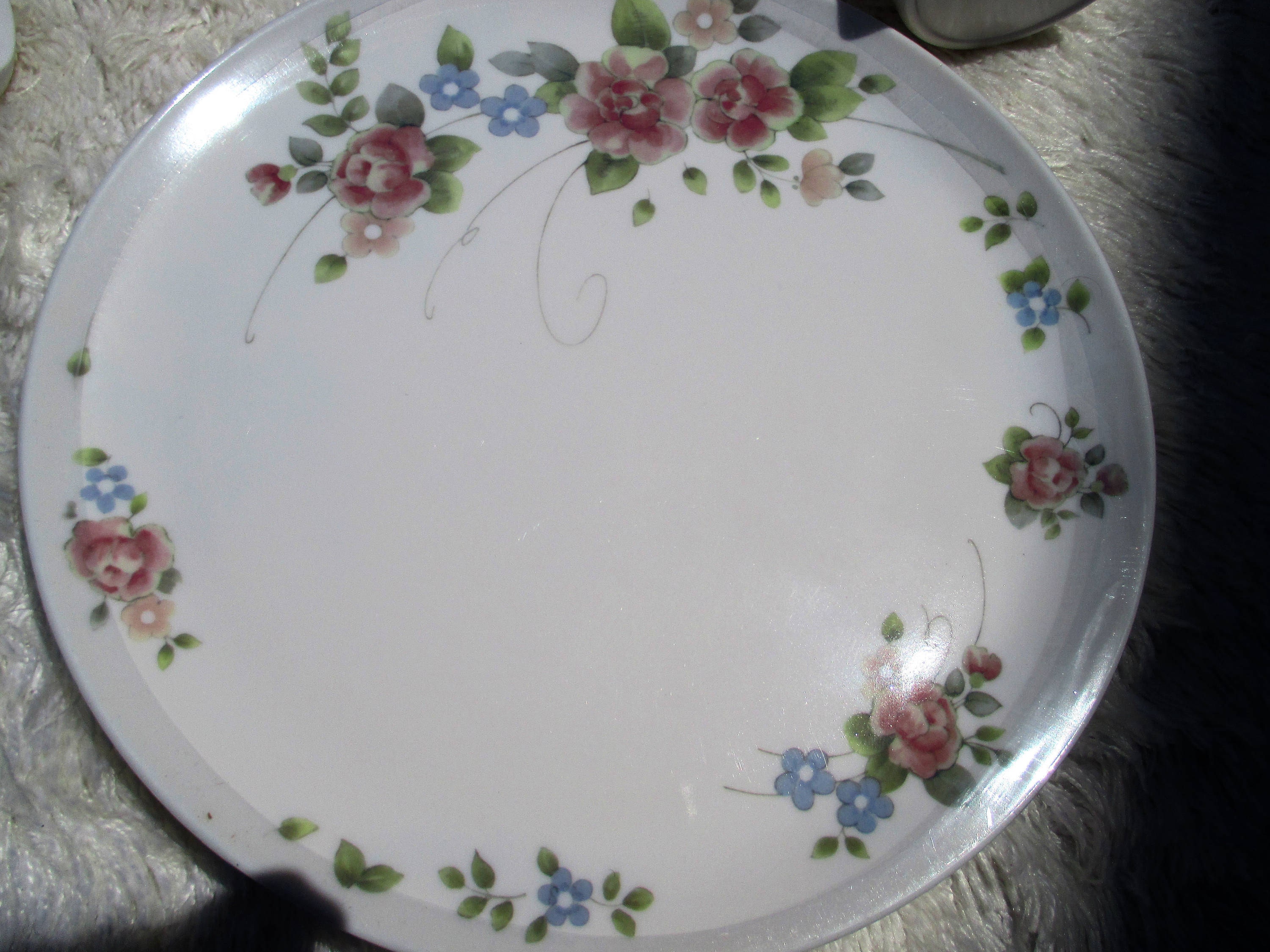 Pfaltzgraff Tea Rose Melamine Melmac 16pc. Set..service for