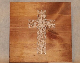 String art cross | Etsy