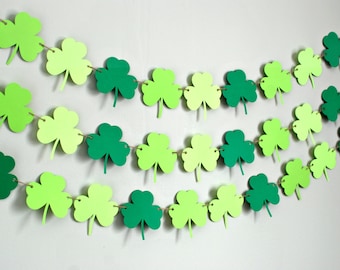 Clover garland | Etsy