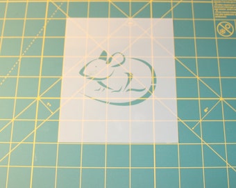 Rat stencil | Etsy