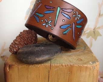 Leather pyrography | Etsy