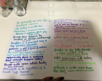 Items similar to Fancy Name Tag, Bespoke Handwritten Calligraphy by ...