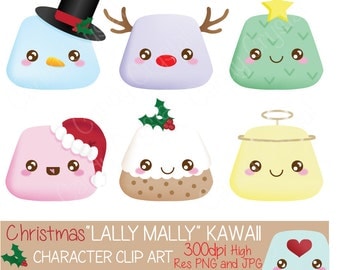 Marshmallow clip art | Etsy