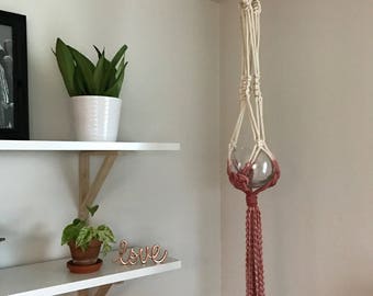 Dip dye macrame | Etsy