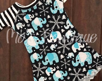 Mo's Lounge Gown Nightgown Pattern size 6mos up to 10years