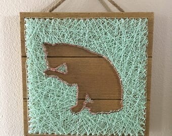 Cat string art | Etsy