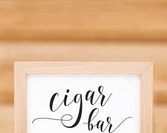 Cigar bar sign | Etsy