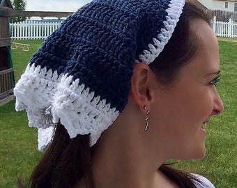 Head scarf pattern | Etsy