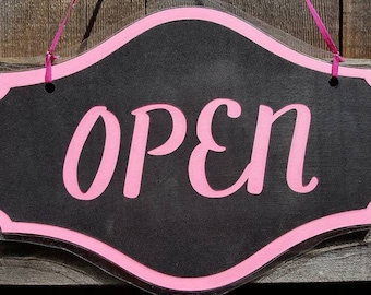 Open closed sign | Etsy