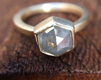 Hexagon bezel | Etsy