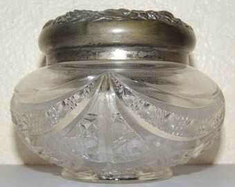 Vanity powder jar | Etsy