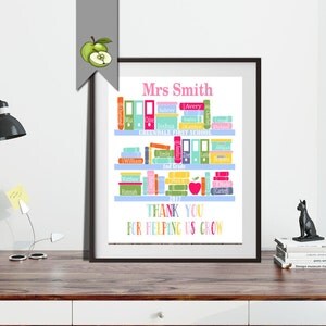 Librarian thank you | Etsy