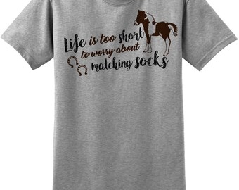 Funny horse shirt | Etsy