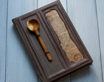 Handmade recipe book | Etsy