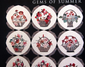 Flower basket quilt | Etsy