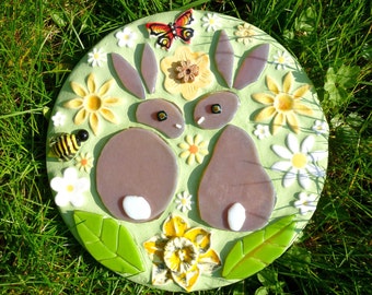 Rabbit mosaic | Etsy