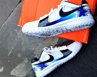 Dallas cowboys shoes | Etsy