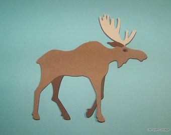 Moose cut out | Etsy