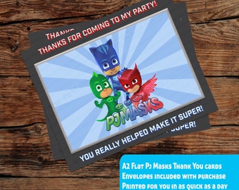 Pj masks cards | Etsy