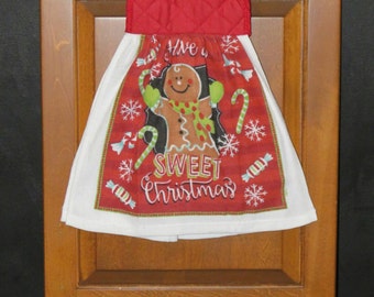 Gingerbread towel | Etsy
