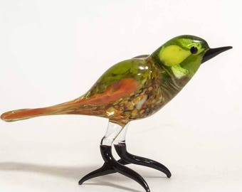 Glass bird | Etsy