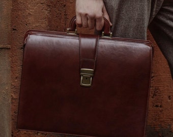 Vintage briefcase | Etsy